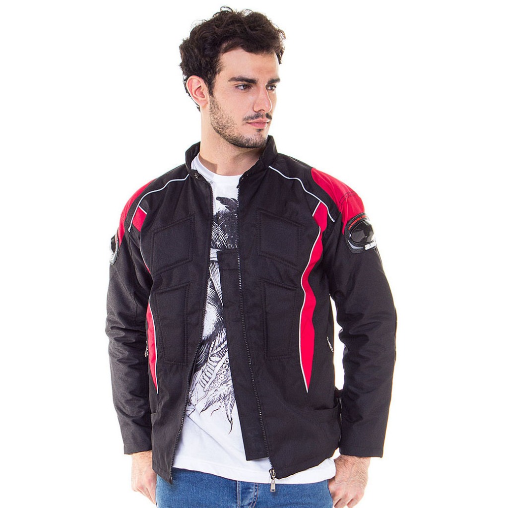 Jual JAVA SEVEN Jaket motoris pria | Jaket biker pria | Jaket touring pria | Cordura SKR 214 ...