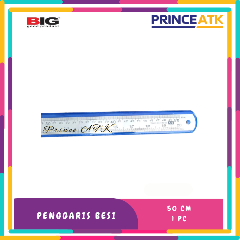 Jual PENGGARIS BESI 50 CM / GARISAN / PENGUKUR PANJANG | Shopee Indonesia