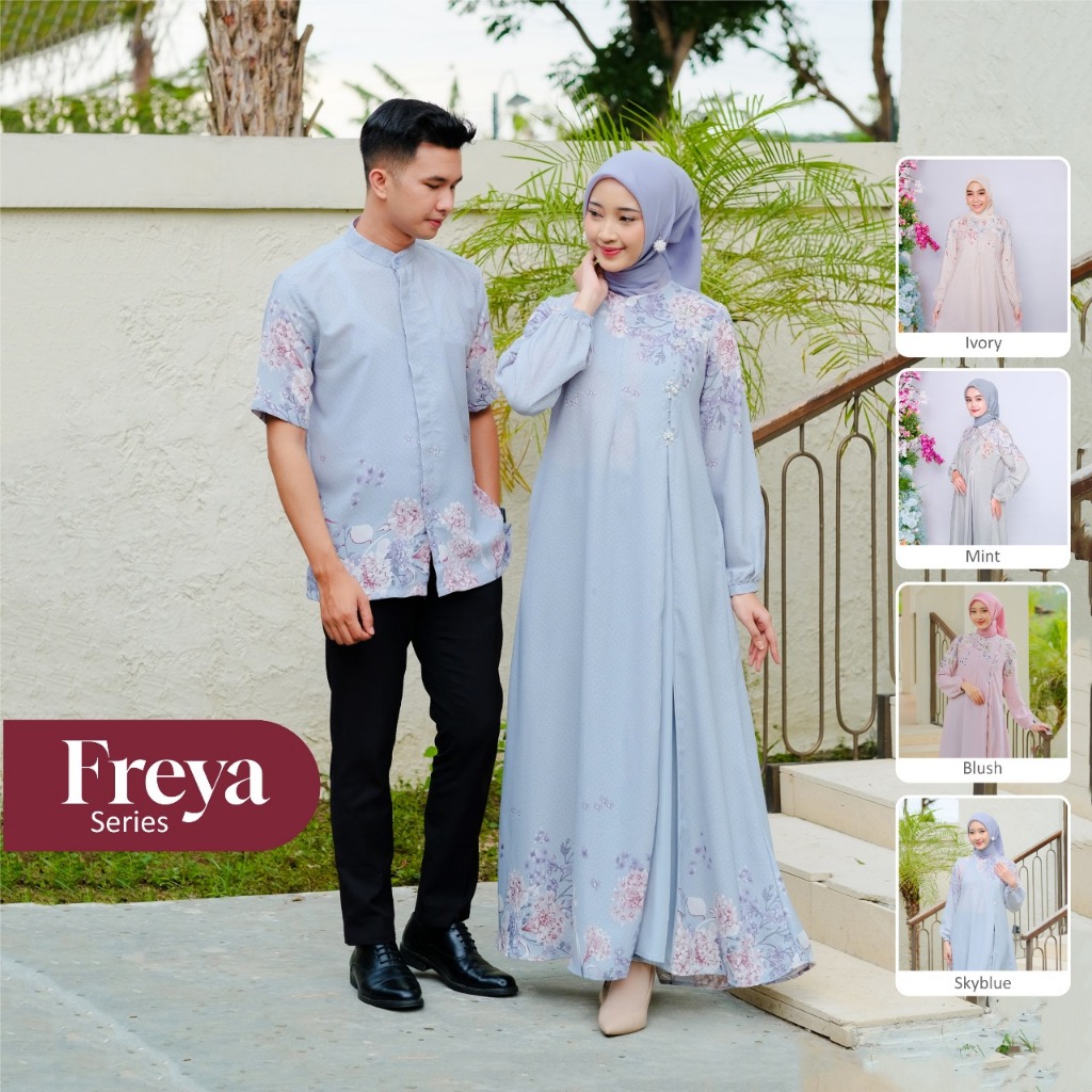 Jual Freya Gamis Payet Koko Couple Premium New Series Exclusive ...