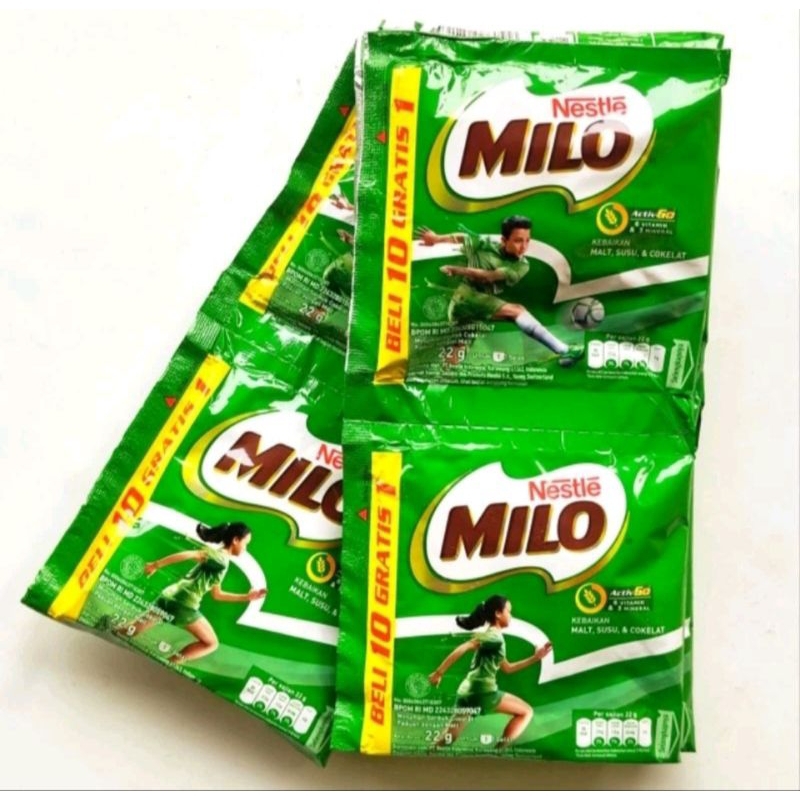 Jual Milo sachet 22 Gr @10'S | Shopee Indonesia