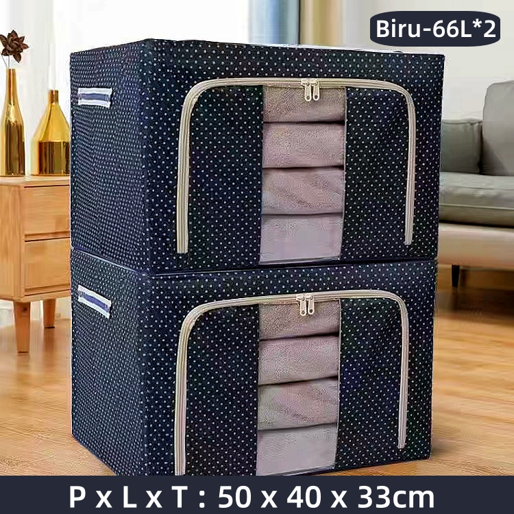 Jual Pengiriman cepat 66L 110L oxford storage box Serbaguna Rumah ...