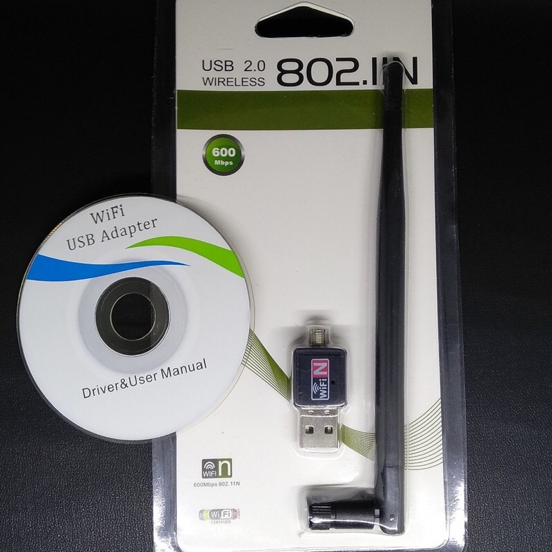 Jual USB WIFI 802 IIN 600Mbps ANTENNA Adapter USB 2.0 Wirelles Mini usb wireless | Shopee Indonesia