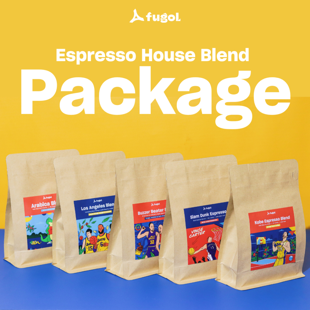 Jual Biji Kopi Espresso House Blend Package Full Arabica Beans | Shopee ...