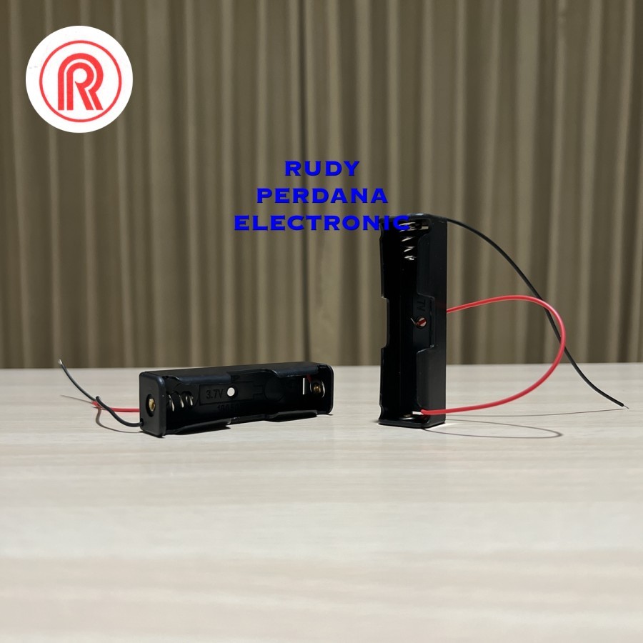 Jual BATERAI SOKET SOCKET TEMPAT HOLDER CASE 18650 ISI 1 SLOT | Shopee ...