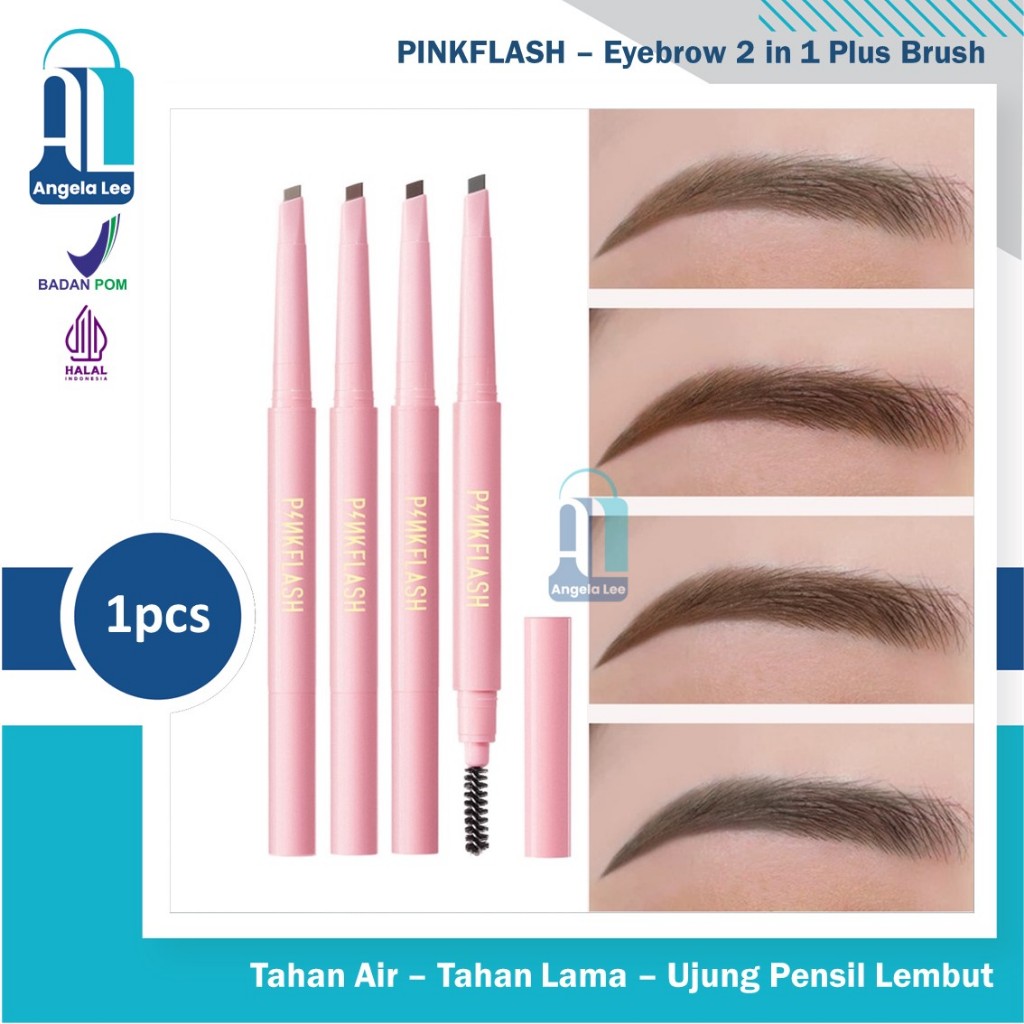 Jual PINKFLASH Automatic Eyebrow Pencil Alis Tahan Air Lembut Easy ...