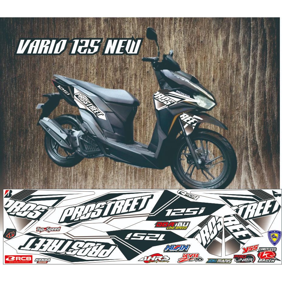 Jual VARIASI STRIPING MOTOR VARIO ISS 2022 2023 2024 / STIKER MOTOR VARIO 125 NEW ISS - CBS 2023 ...