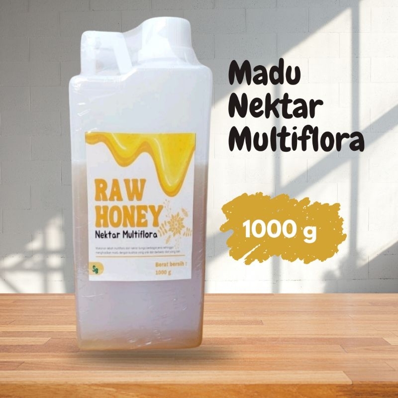 Jual MADU NEKTAR MULTIFLORA ASLI 1 KG | Shopee Indonesia