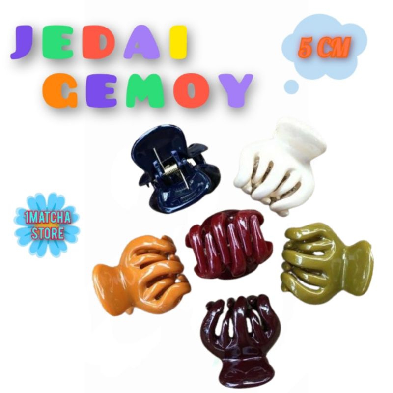 Jual Jepitan Rambut Badai/Jedai Gemoy Besar 5cm | Shopee Indonesia