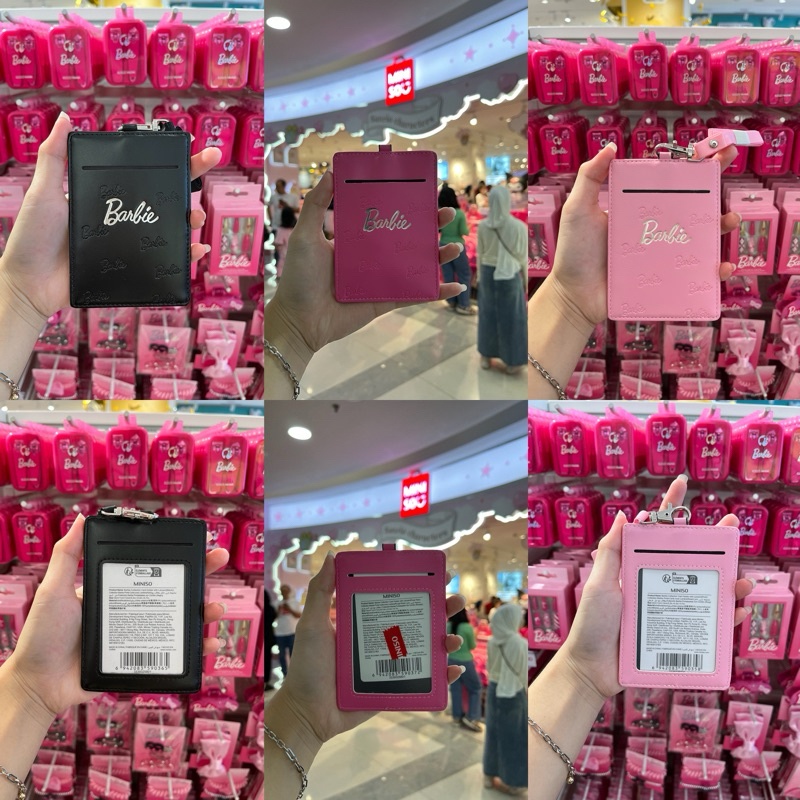 Jual Miniso x Barbie‼️ Lanyard ID Card / Tempat ID Kartu Barbie ...