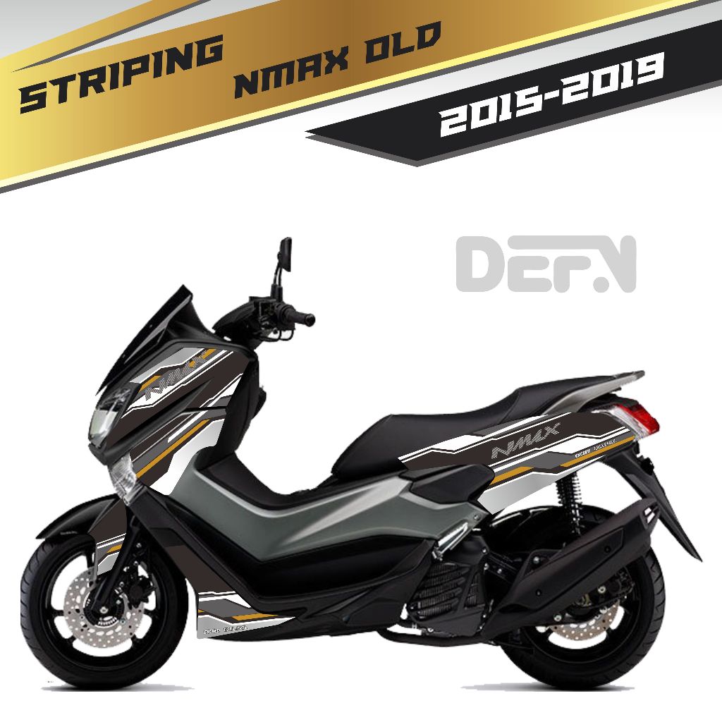 Jual Stiker striping Decal Yamaha NMAX OLD 2015-2019 Semifullbody ...