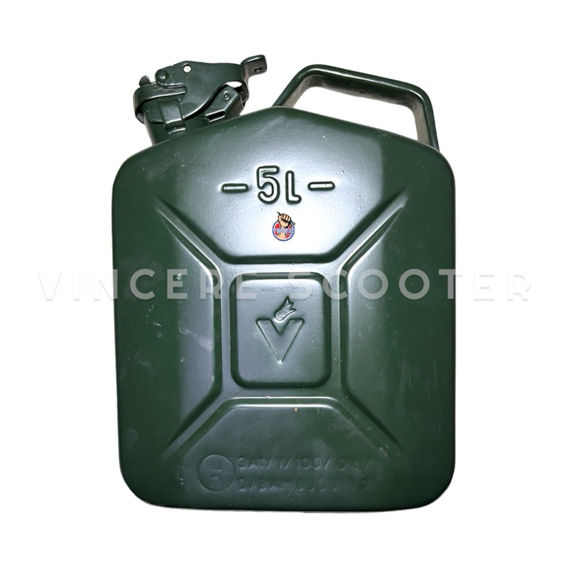 Jual Jerigen Jeri Can Bensin Plat 5 Liter Fa Italia Original | Shopee ...