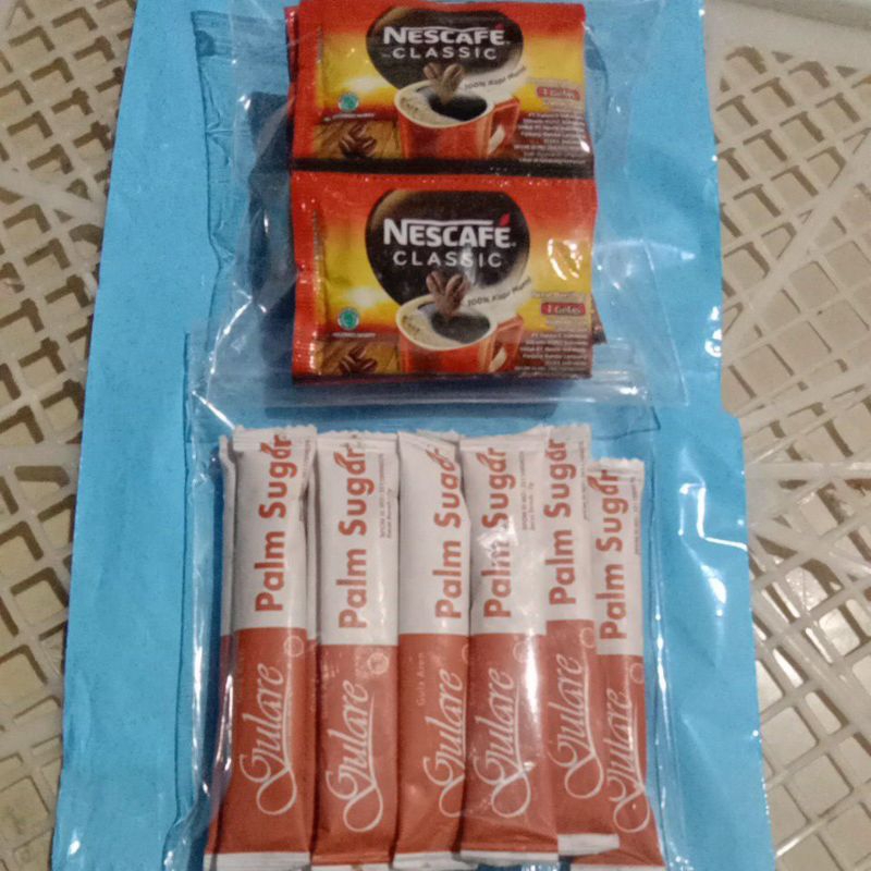 Jual Paket Nescafe classic 2gx@10sachet[Renceng]+Gulare Gula Aren murni ...
