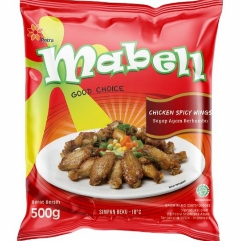 Jual Mabell Spicy Chicken Wings 500gr | Shopee Indonesia