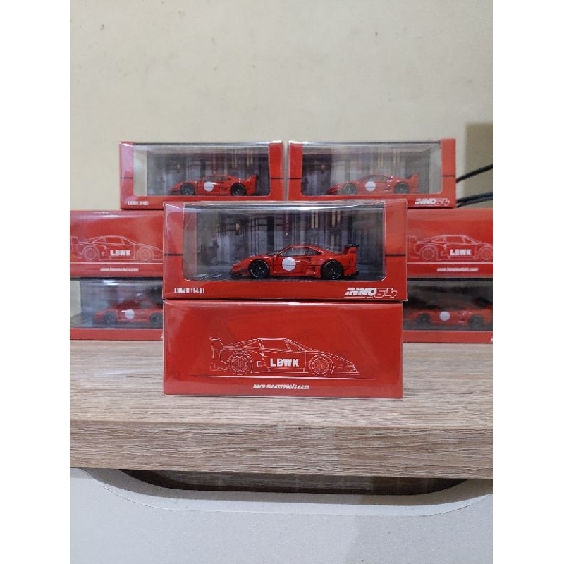 Jual Inno64 Inno 64 Ferari Ferrari F40 F 40 LBWK Red | Shopee Indonesia