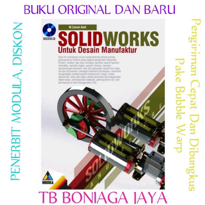 Jual ORIGINAL.. Buku SOLIDWORKS Desain Manufaktur | Shopee Indonesia