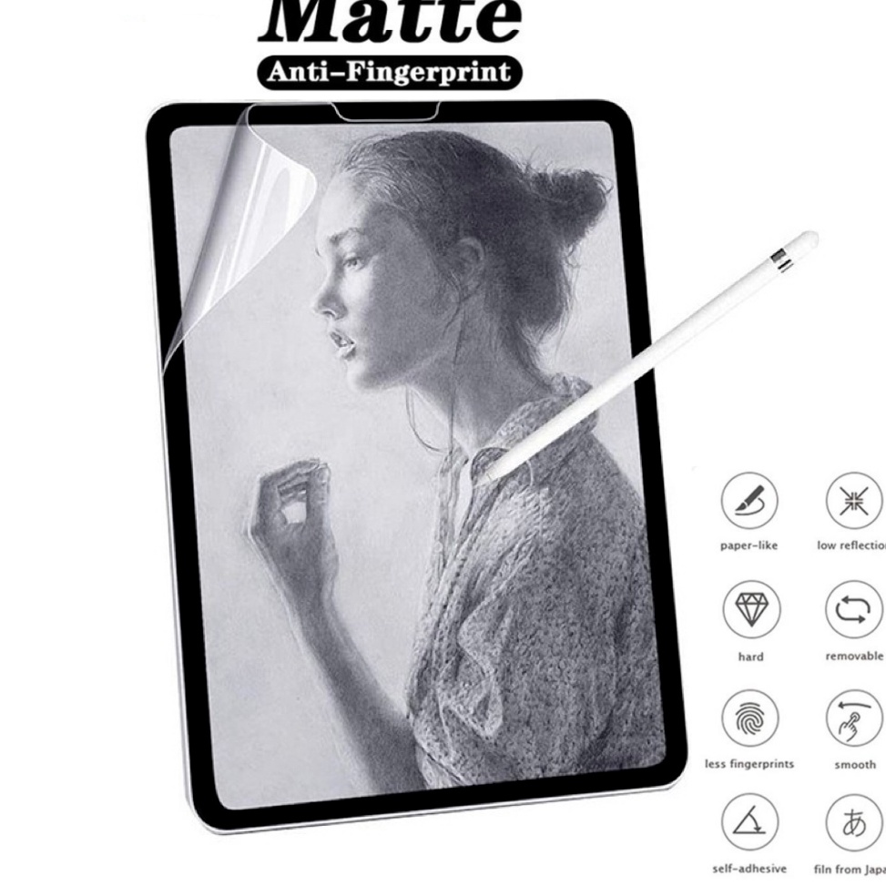 Jual Paper Like Screen Protector For iPad Pro 11 221 129 12 9 For iPad ...
