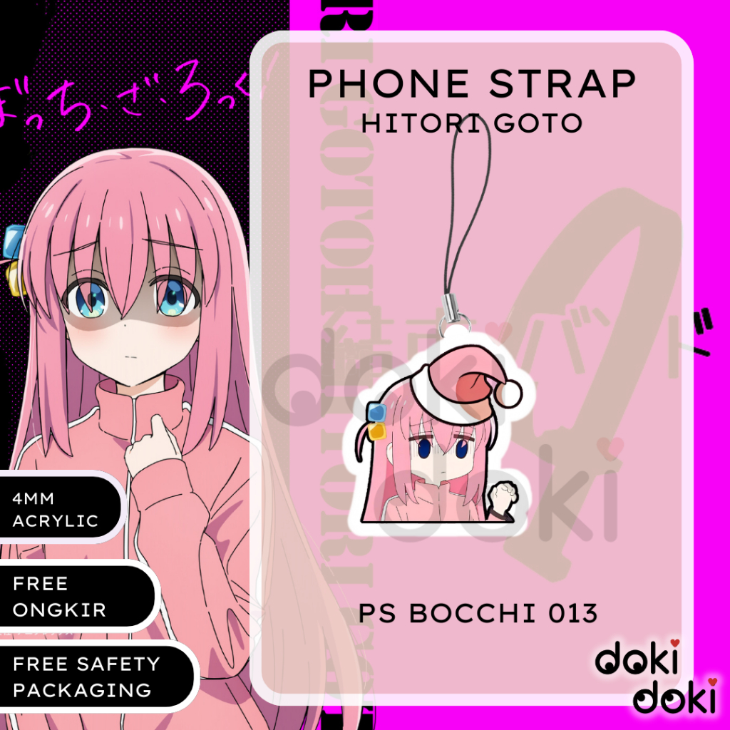 Jual PHONE STRAP HP ANIME HITORI GOTO BOCCHI CHAN BOCCHI THE ROCK ...