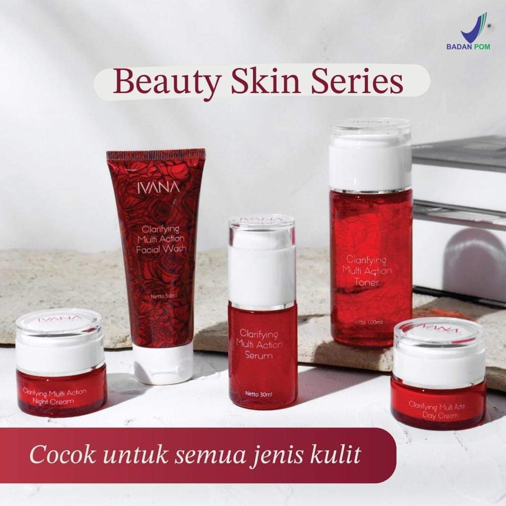 Jual Ivana Skin Beauty Exclusive Package (1set) / Skincare 1 Paket ...