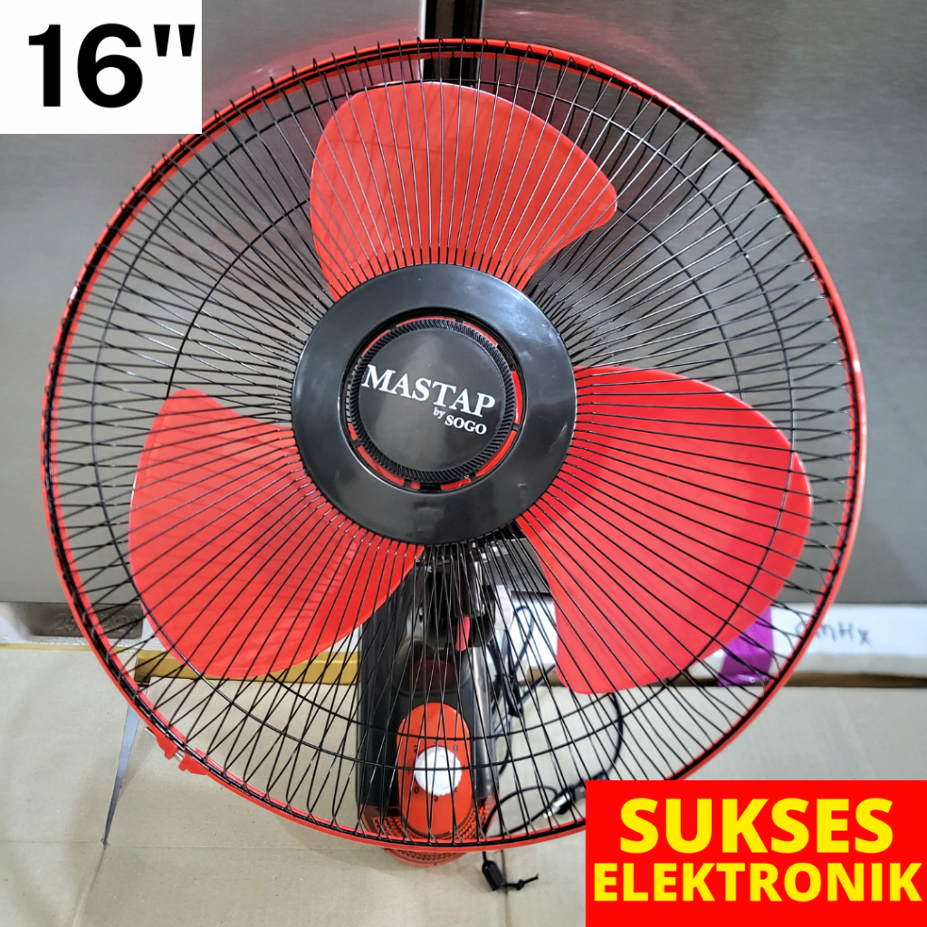 Jual Kipas Dinding MASTAP 16 In / Wall Fan Tembok 16 Inch | Shopee ...