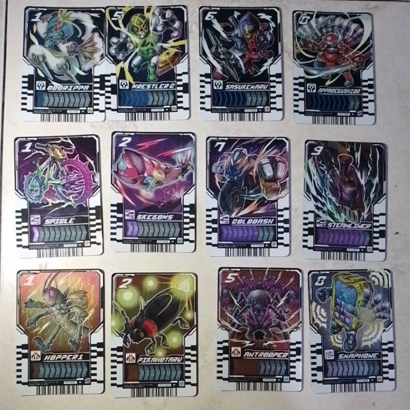 Jual Rare Rarity Phase 01 - Ride Chemy Trading Card - Kamen Rider ...