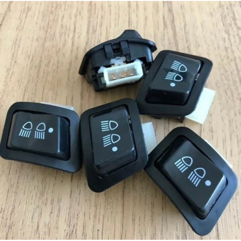 Jual COD Saklar Motor Dim 3 in 1 Hight Low Off / Saklar Dim 3 in 1 ...