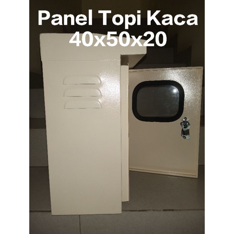 Jual Box Panel 40x50x20 Kaca Topi Kunci Putar | Shopee Indonesia