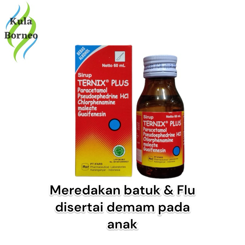 Jual Ternix Plus Sirup 60 ml | Shopee Indonesia