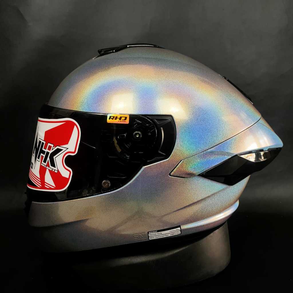 Jual HELM NHK MARK CHAMELEON LIGHT BLUE PUPLE | Shopee Indonesia