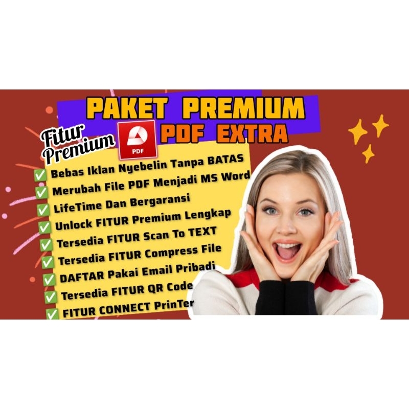 Jual PDF Extra Premium, Full Fitur Profesional Editing Dan SCANNING Dokumen, Lifetime ...