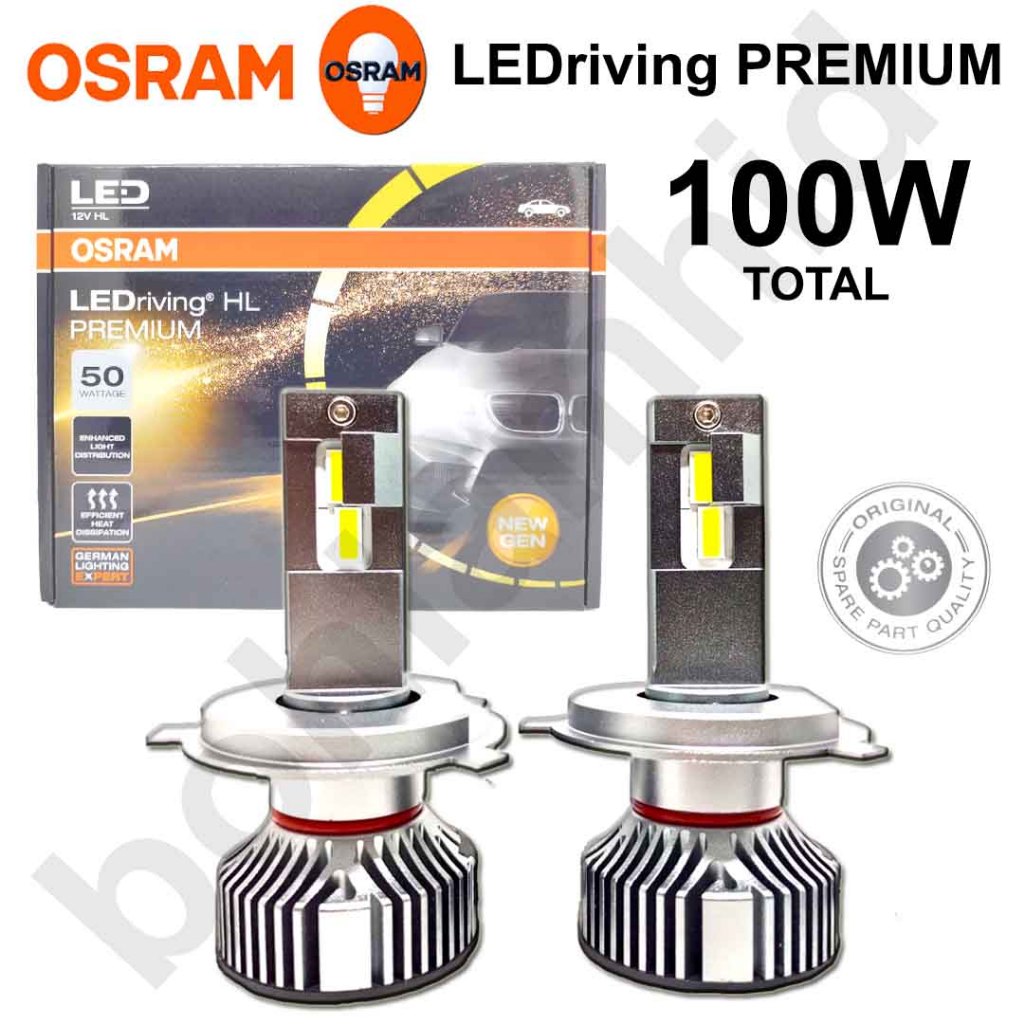 Jual Lampu Mobil LED OSRAM Premium Next Level H4 Hi/Lo 2x80w Bohlam ...