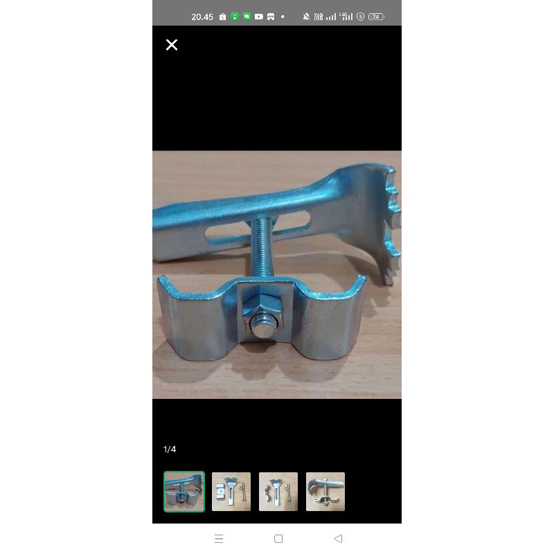 Jual klem grating/klem grating tipe a | Shopee Indonesia