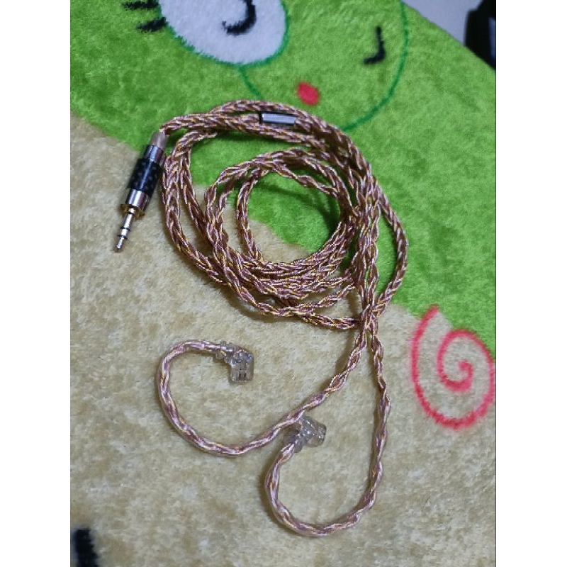 Jual kabel qdc jack 3.5mm 8braid coper preloved/bekas | Shopee Indonesia