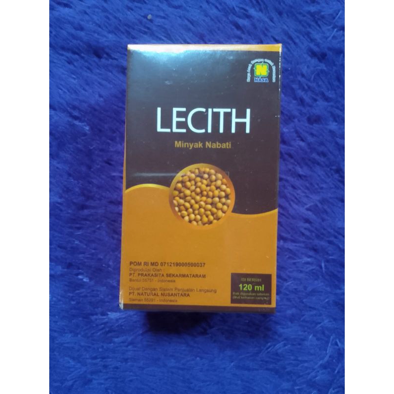 Jual LECITH Lecithin Suplemen Kesehatan Original Nasa ( Nabati Oil ...
