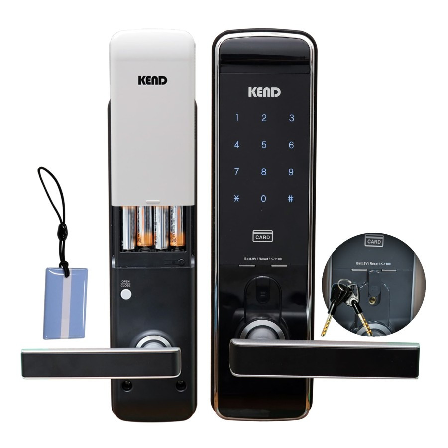 Jual SMART DIGITAL DOORLOCK ORIGINAL KEND K1100 Kunci Digital k-1100 ...