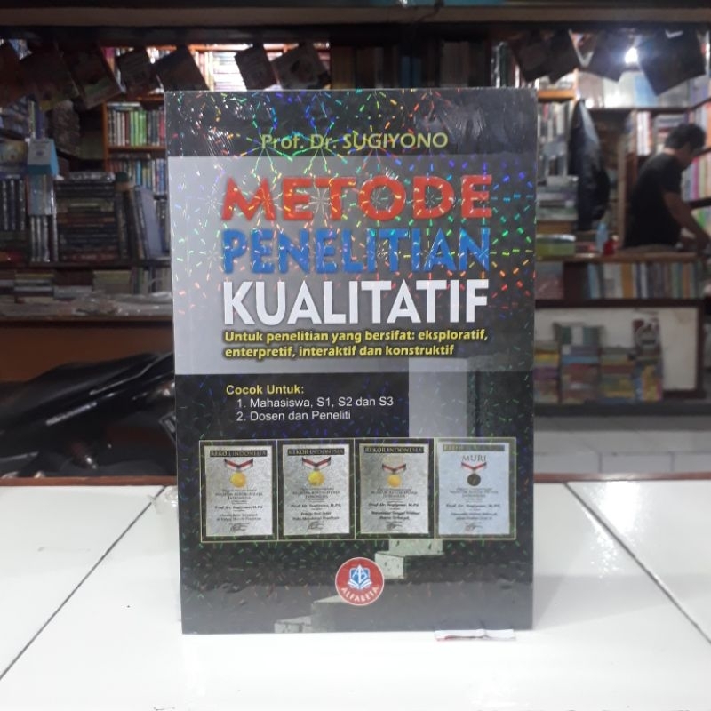 Jual Alfabeta Buku Metode Penelitian Kualitatif - Prof. Dr. Sugiyono ...