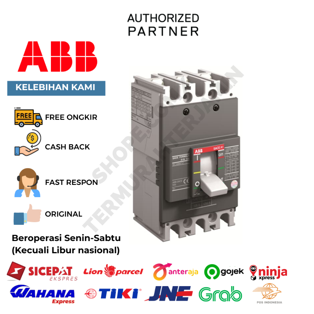 Jual [ABB] MCCB 3P 30A 10kA A1A TMF F F | Shopee Indonesia