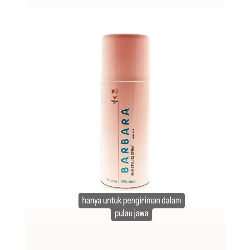 Jual BARBARA WALDEN EXTRA HOLD HAIRSPRAY HAIR SPRAY 150ml | Shopee ...