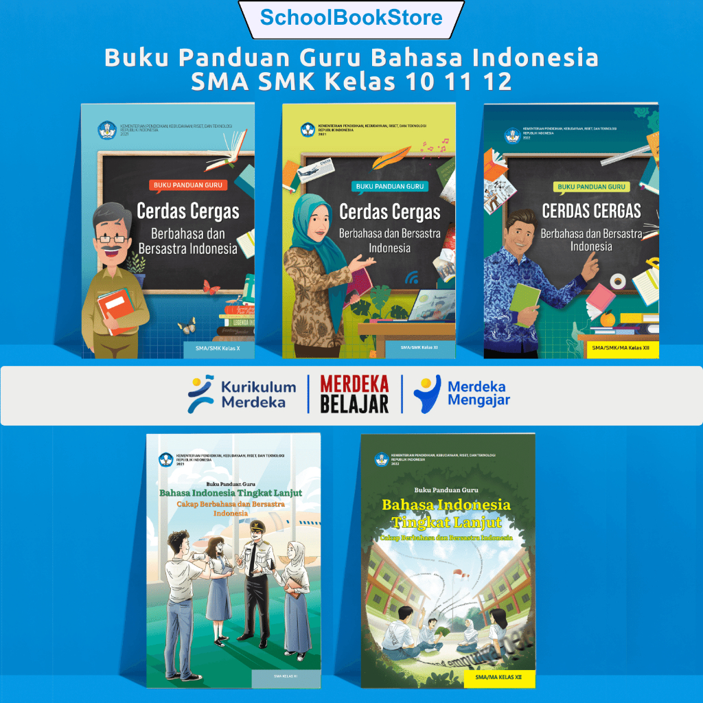 Jual Buku Panduan Guru Cerdas Cergas Berbahasa Dan Bersastra SMA SMK Kelas 10 11 12 Kurikulum ...