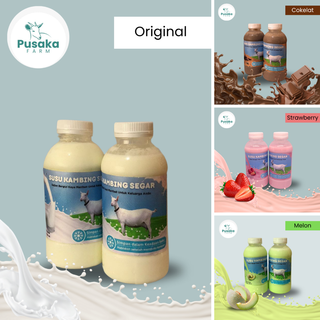 Jual Susu Kambing Segar 200ml Varian Rasa | Shopee Indonesia