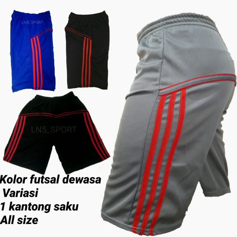 Jual CELANA KOLOR PRIA / CELANA PENDEK / KOLOR FUTSAL / KOLOR SANTAI ...