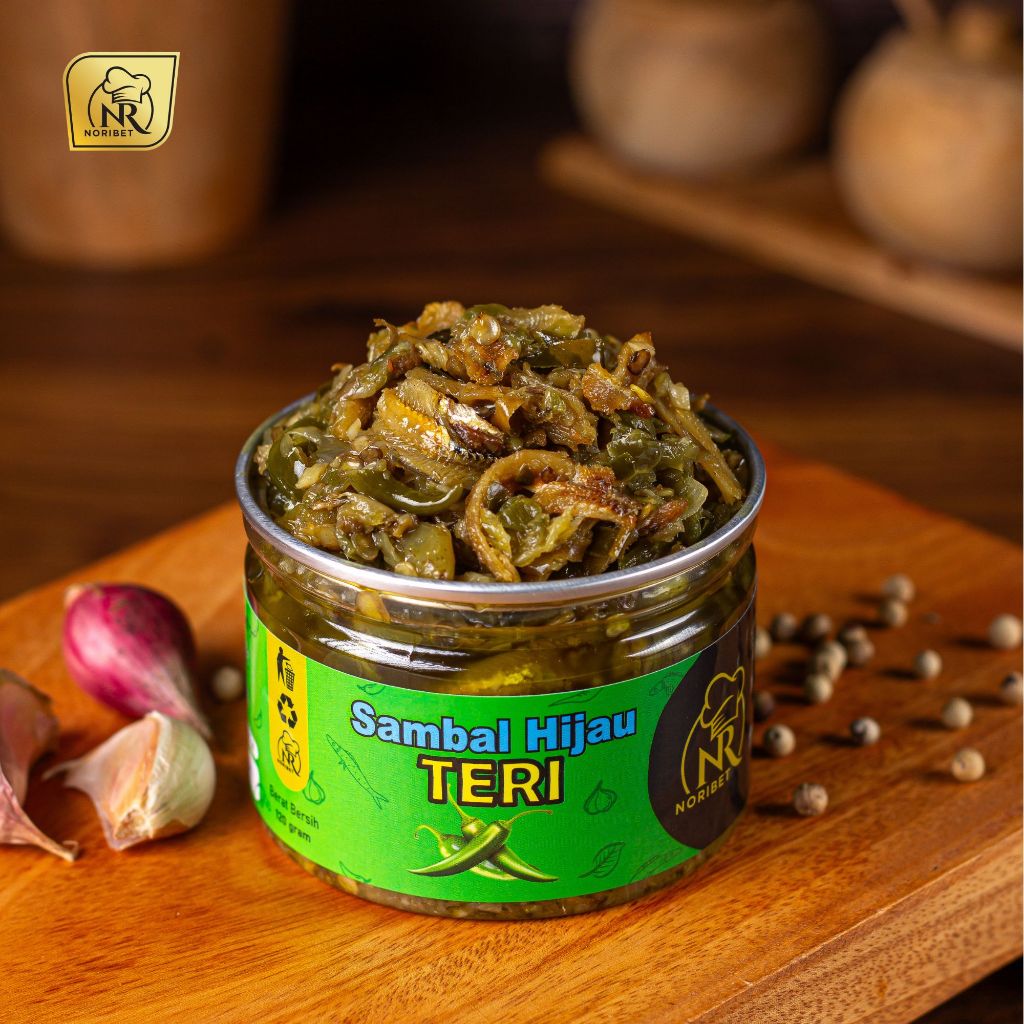 Jual NR Noribet Sambal Teri Cabe Hijau | Shopee Indonesia