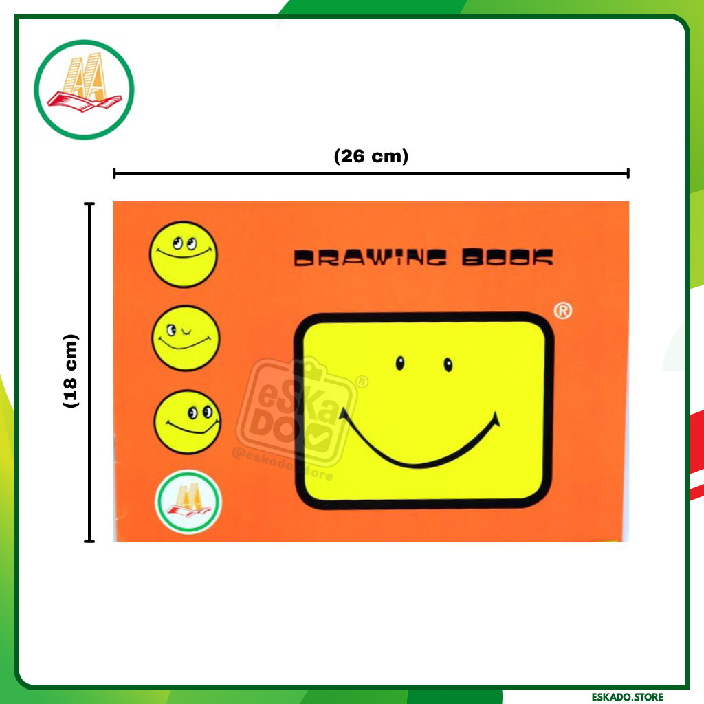 Jual Buku Gambar / Drawing Book / Buku Gambar AA Kecil (18 x 26 cm ...
