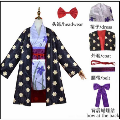 Jual [PO - Pre Order] Cosplay Robin Wano One Piece / Kostum Robin Wano ...