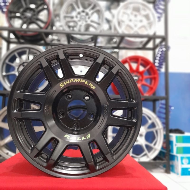 Jual Velg Mobil Semi Offroad Rally Ring 16 Pcd 5x114 Hsr Swampers Buat ...