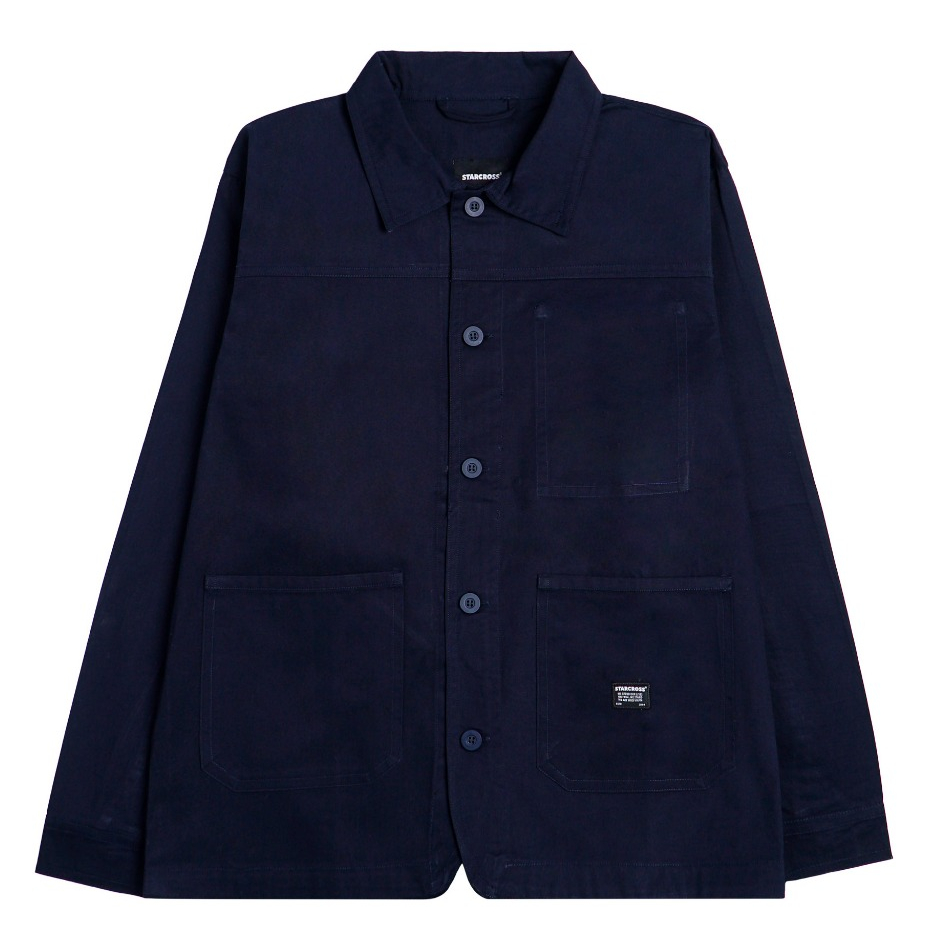 Jual STARCROSS Work Jacket - JS WJ 102 - Navy | Shopee Indonesia