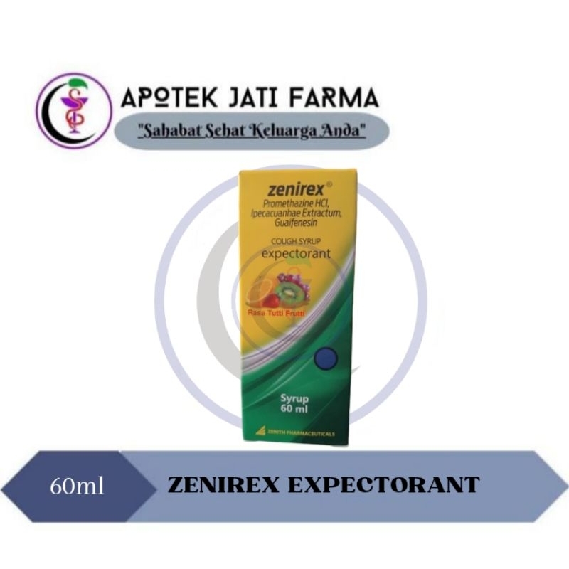 Jual ZENIREX EXPECTORANT SIRUP 60ml | Shopee Indonesia