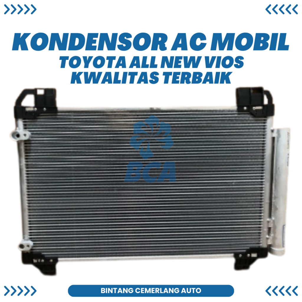 Jual CONDENSOR KONDENSOR AC Mobil Toyota All New Vios New Yaris ...