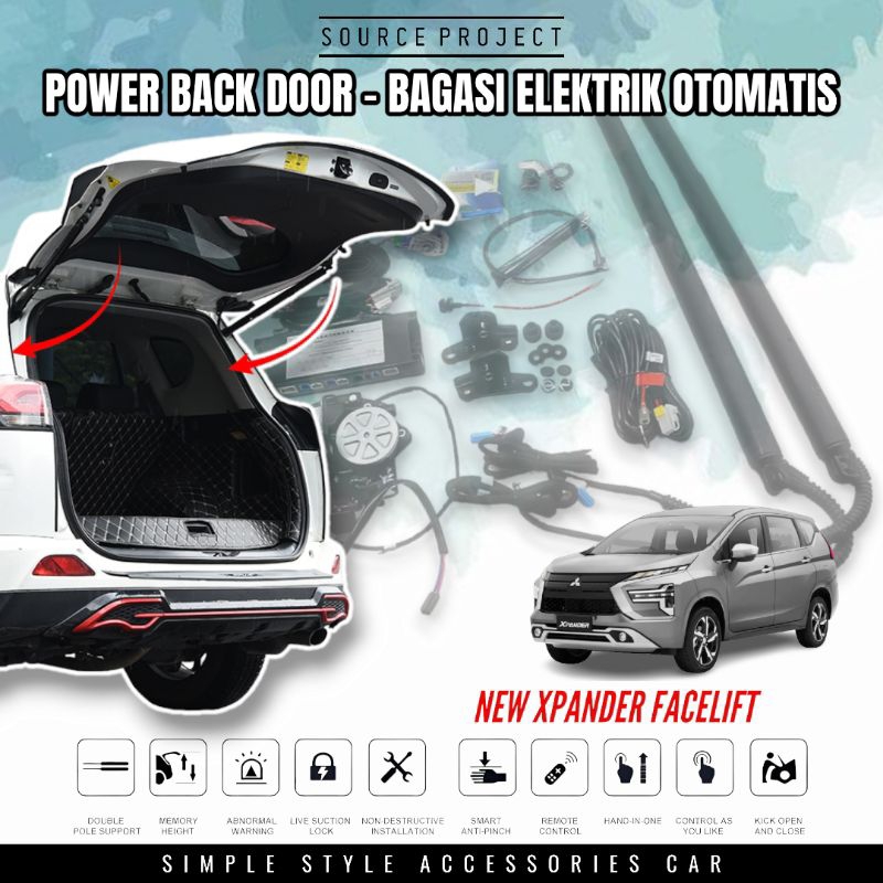 Jual POWER BACK DOOR - BAGASI ELEKTRIK OTOMATIS - NEW XPANDER FACELIFT ...