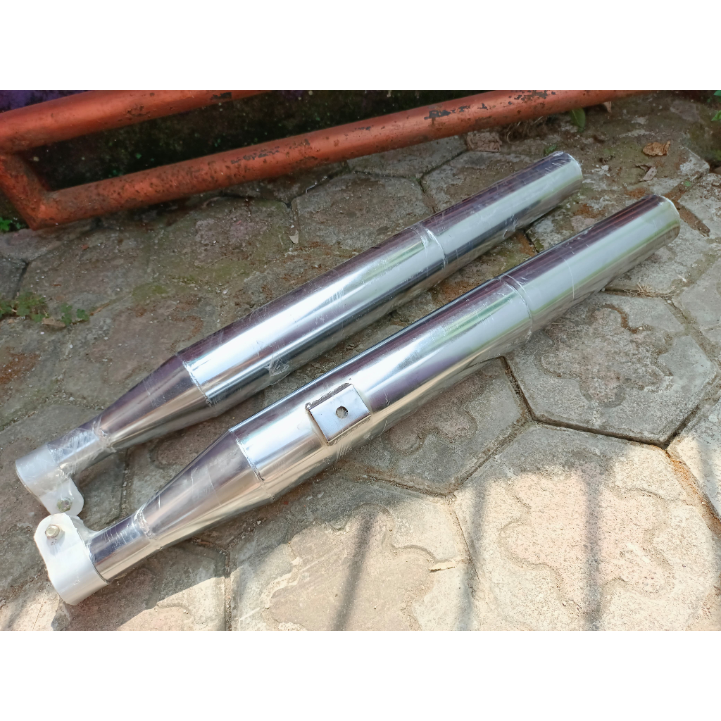 Jual Knalpot Custom Harley Davidson BSa Bobber Japstyle | Shopee Indonesia