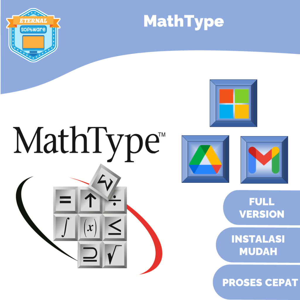 Jual MathType Full Version Aplikasi Perhitungan Matematika Full Lisensi Lifetime | Shopee Indonesia